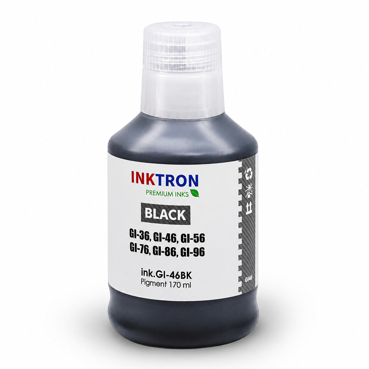 Чернила чёрные для Canon GX3040, GX4040, GX5040, GX6040, GX7040, GX6540, GX6550, GX7050, GX6050, GX4050, (GI-46 BK, GI-5