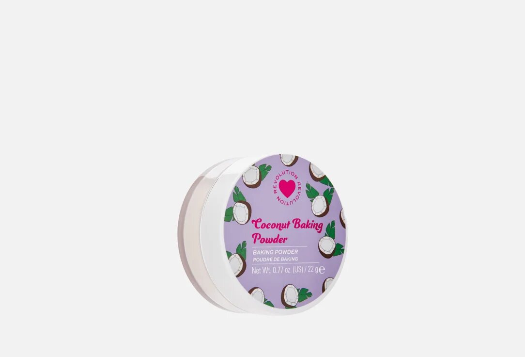 I Heart Revolution Loose Baking Powder пудра рассыпчатая для лица 22г Coconut