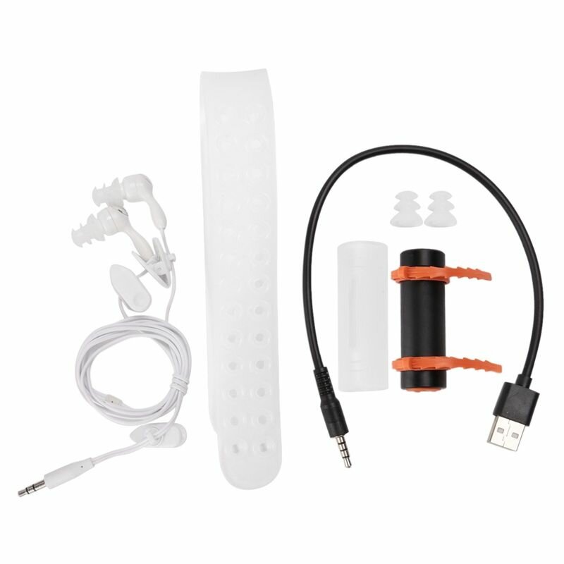 4 ГБ USB MP3-плеер водонепроницаемый плавание дайвинг серфинг черная гарнитура FM-радио
