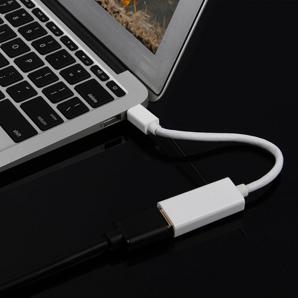 Новый Mini DisplayPort - HDMI-совместимый кабель-адаптер, высококачественный конвертер для Apple Macbook Pro Air, оптова