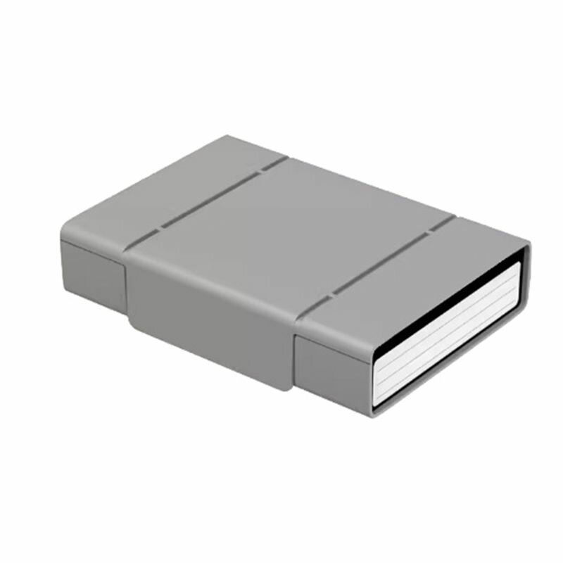 (1 шт.) Коробка для хранения жестких дисков 3.5" серая