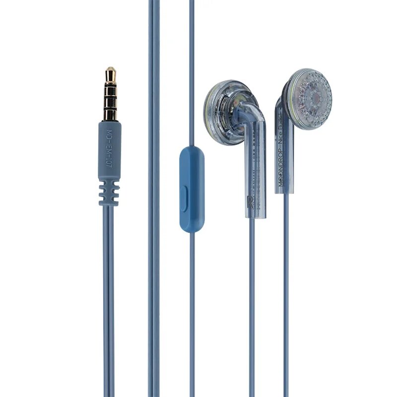 MOONDROP NICE BUDS проводные наушники динамические 15,4 мм Синий, Blue with mic