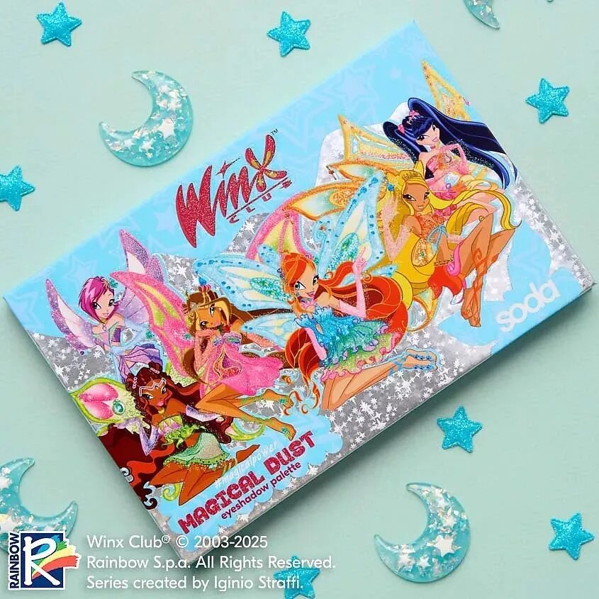 SODA Палетка теней Magical Dust #magicalpower, 19,5 г