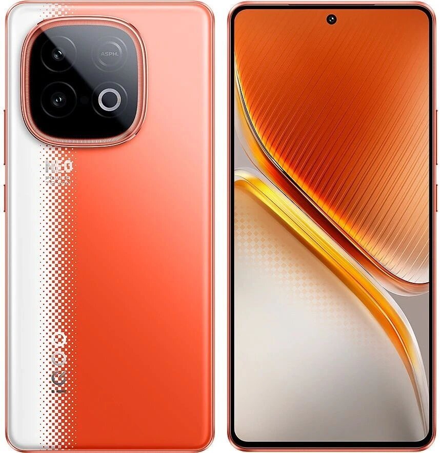 Смартфон iQOO Neo 10 12/256 ГБ, Qualcomm Snapdragon 8s Gen 4, AMOLED 144 Гц, Фаербол (оранжевый)