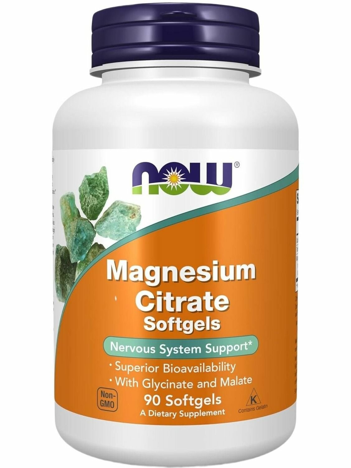 Цитрат магния (Magnesium Citrate) 133 мг 90 капсул