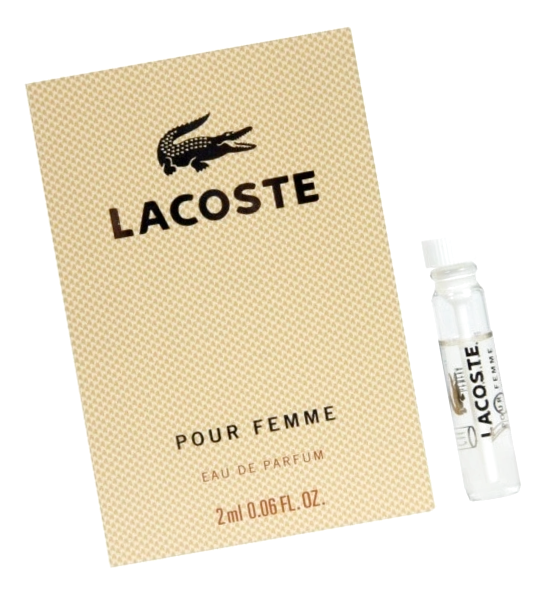 Миниатюра Lacoste Pour Femme 2 мл - женская парфюмерная вода Лакост Пур Фам