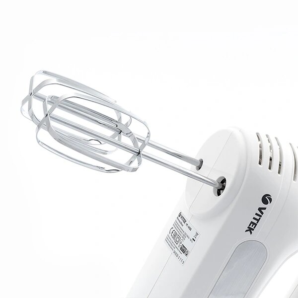 Миксер VITEK VT-1426, мощность 500Вт, пластик/металл, 6 скоростей — фото 1