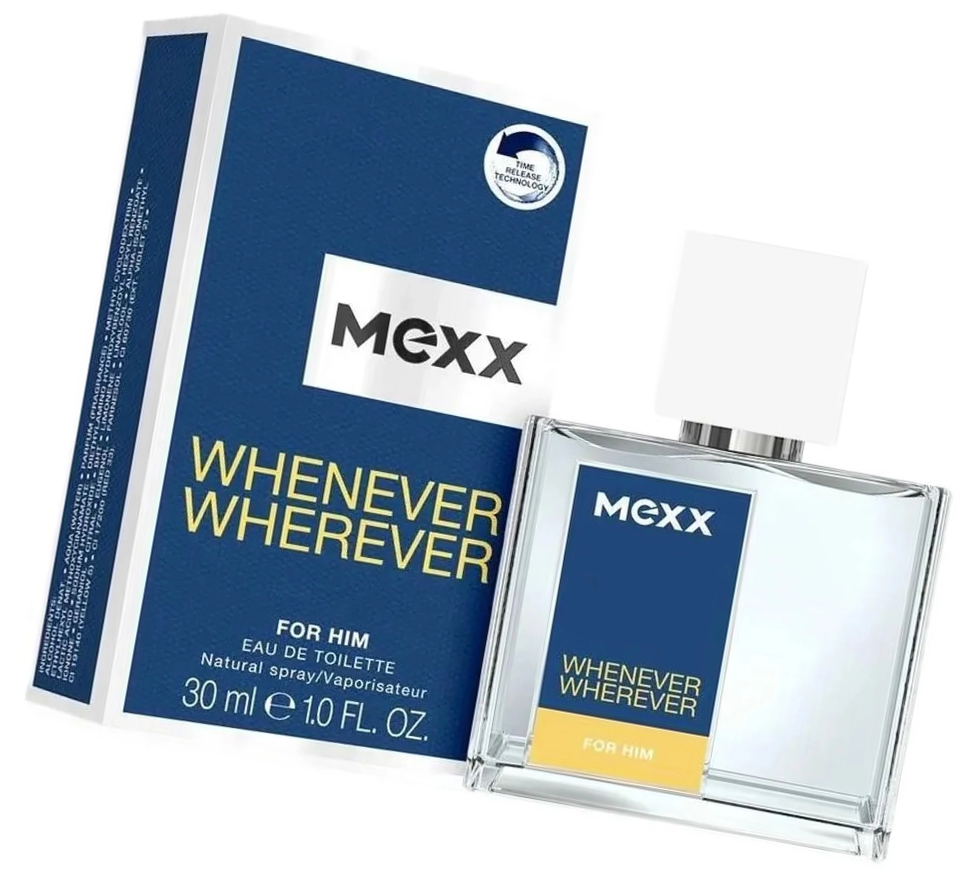 Мужской аромат Mexx Whenever Wherever For Him 30 мл / Мекс Когда Бы То Ни Было для мужчин
