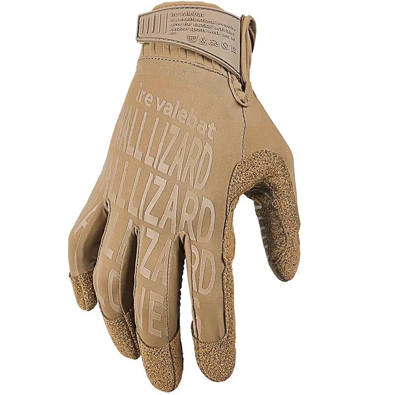 Тактические перчатки Airsoft gloves Бежевый, Brown, L
