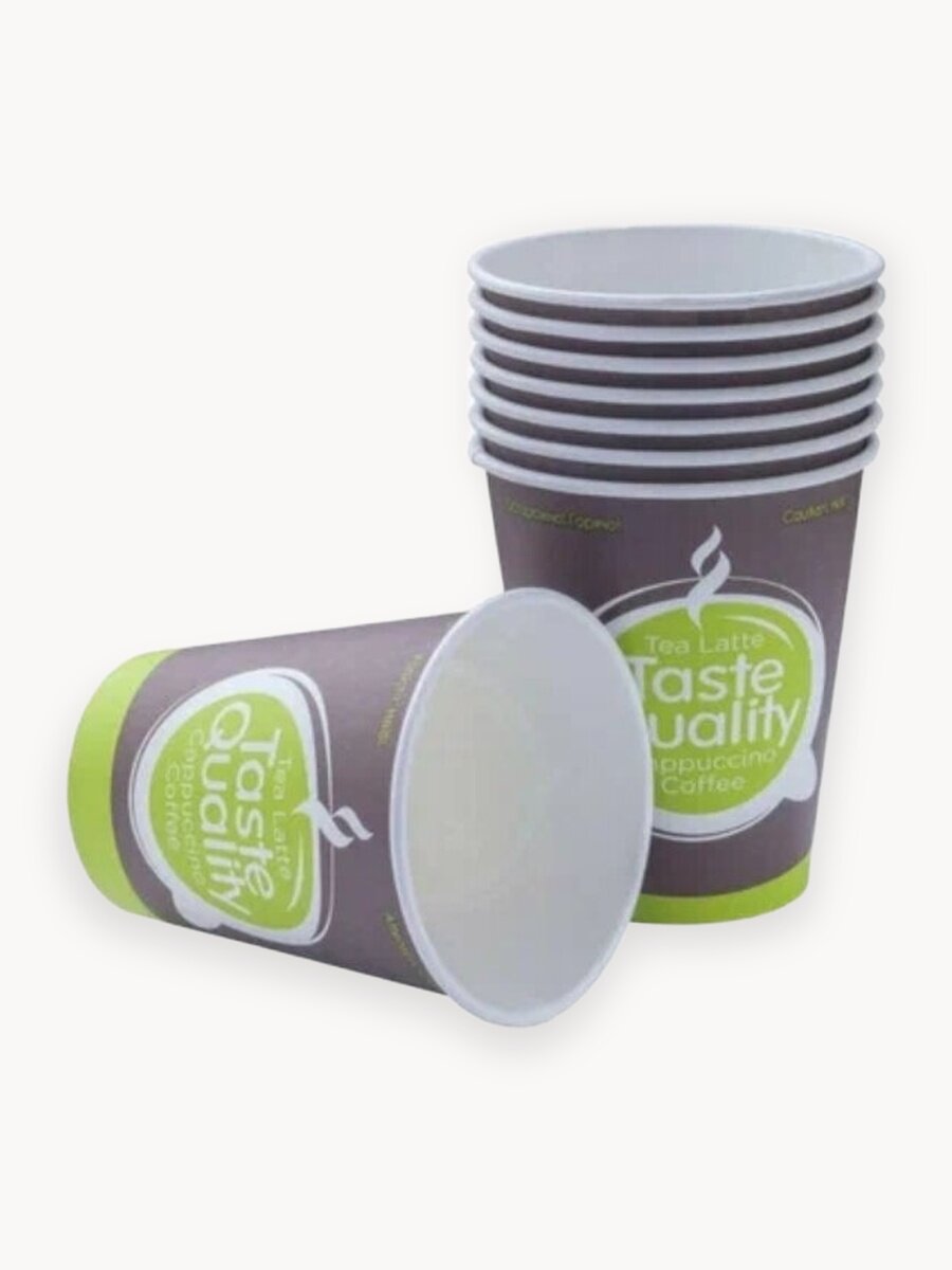 Бумажный стакан для кофе 150 мл цветной Taste Quality (100 шт) Вендинг Евро