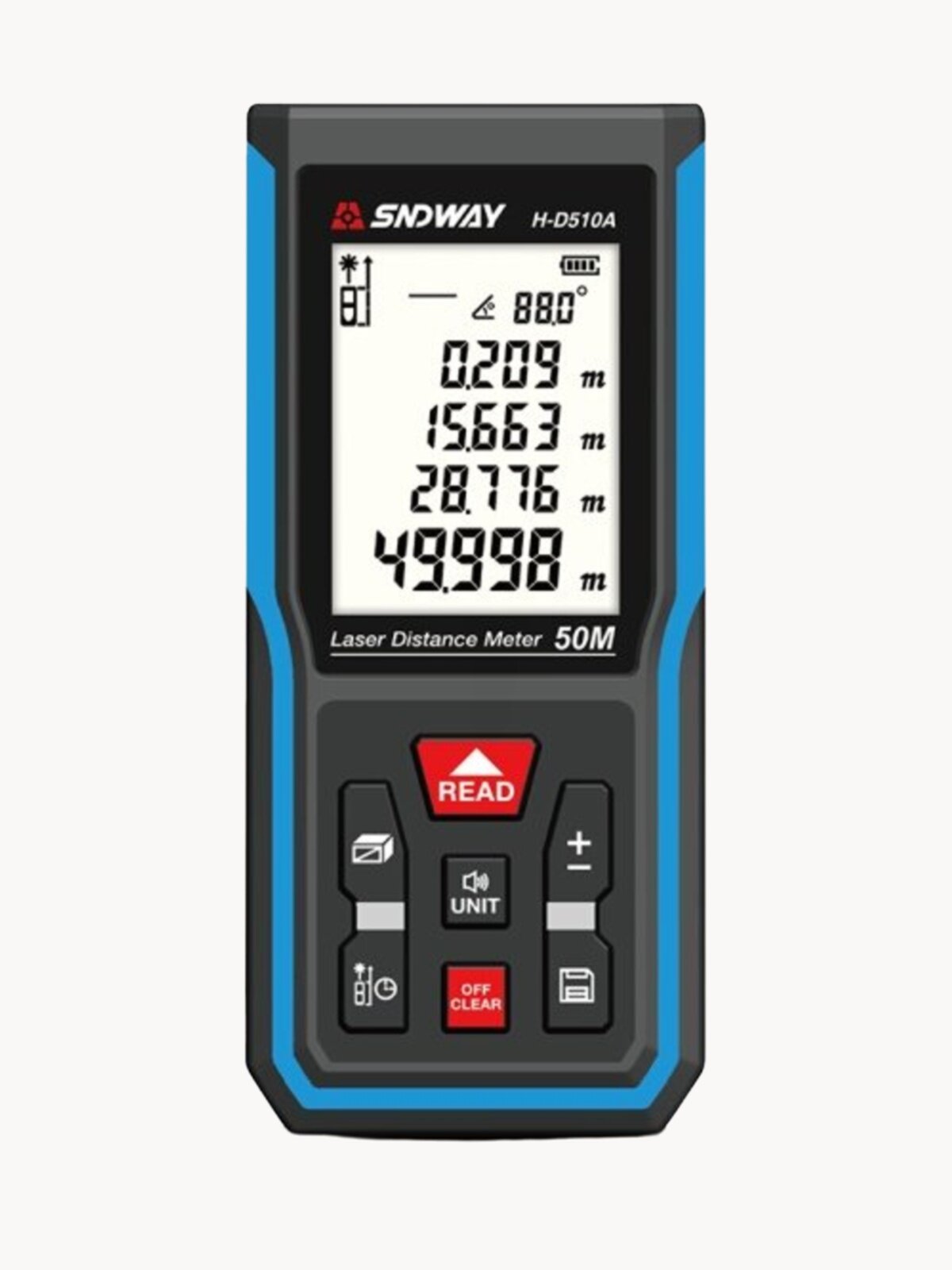 Лазерный дальномер Sndway H-D510A, 50 м