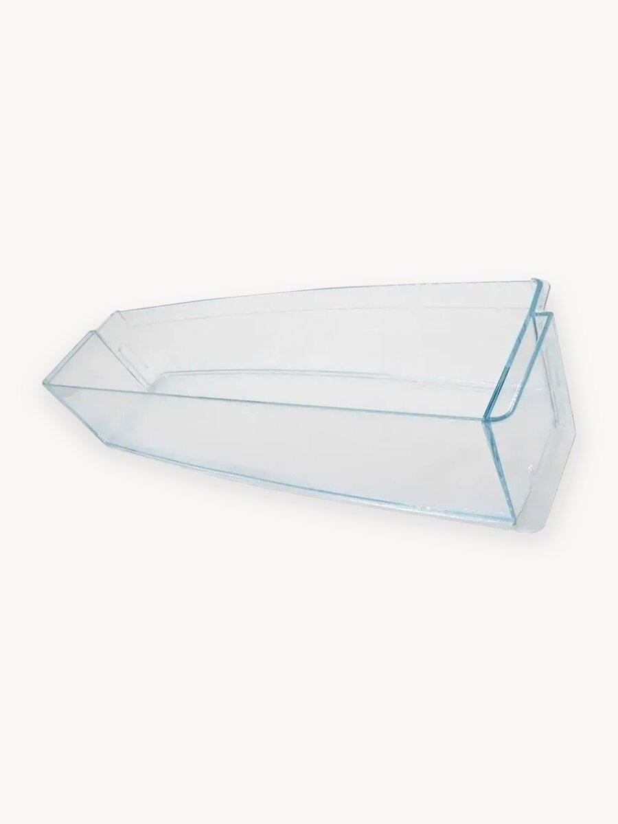 Полка нижняя на дверцу холодильника Bosch 703010, пластик, прозрачный