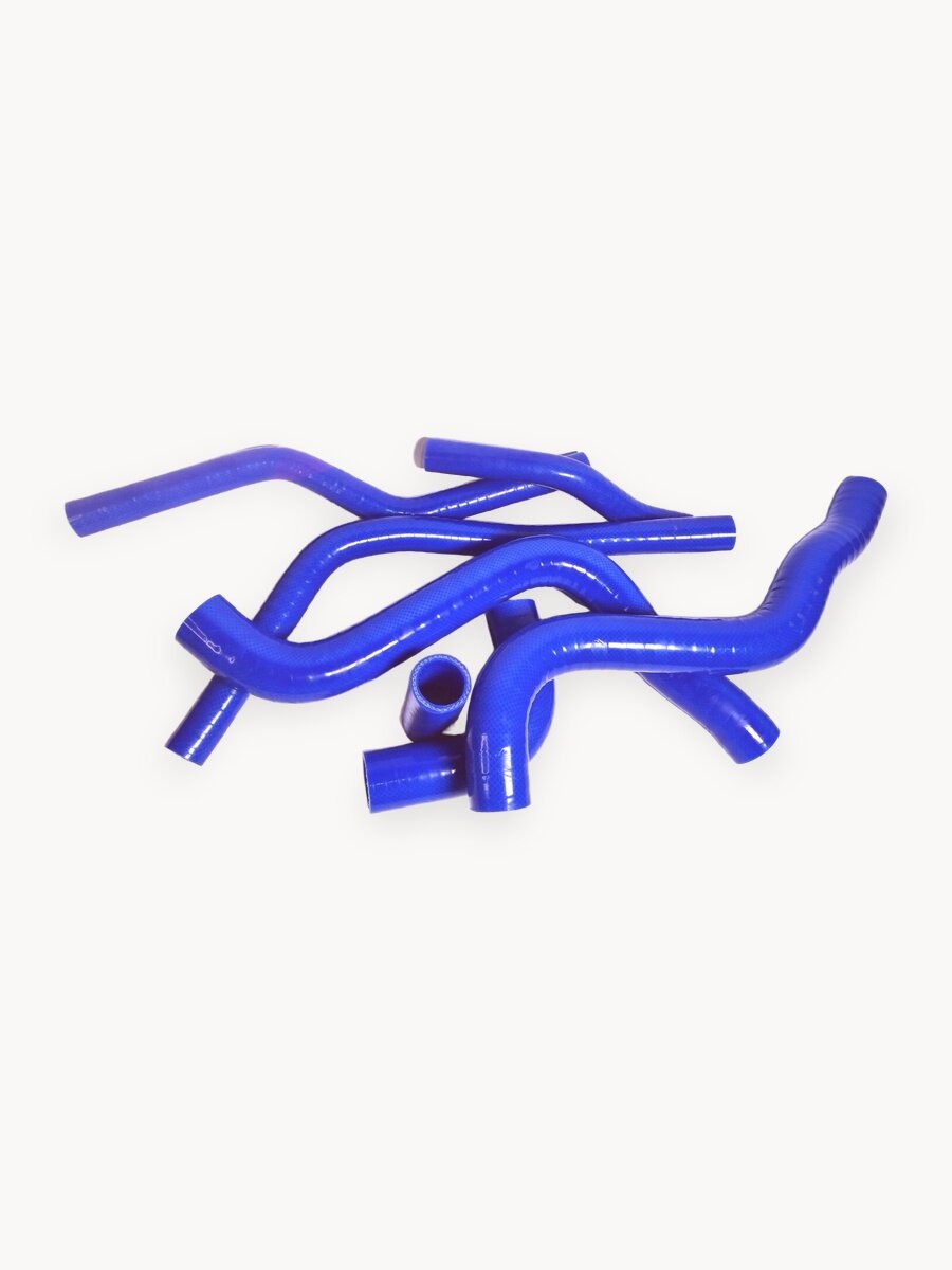 ВАЗ 2170 Приора (Priora) с кондиционером Комплект силиконовых патрубков (7шт)