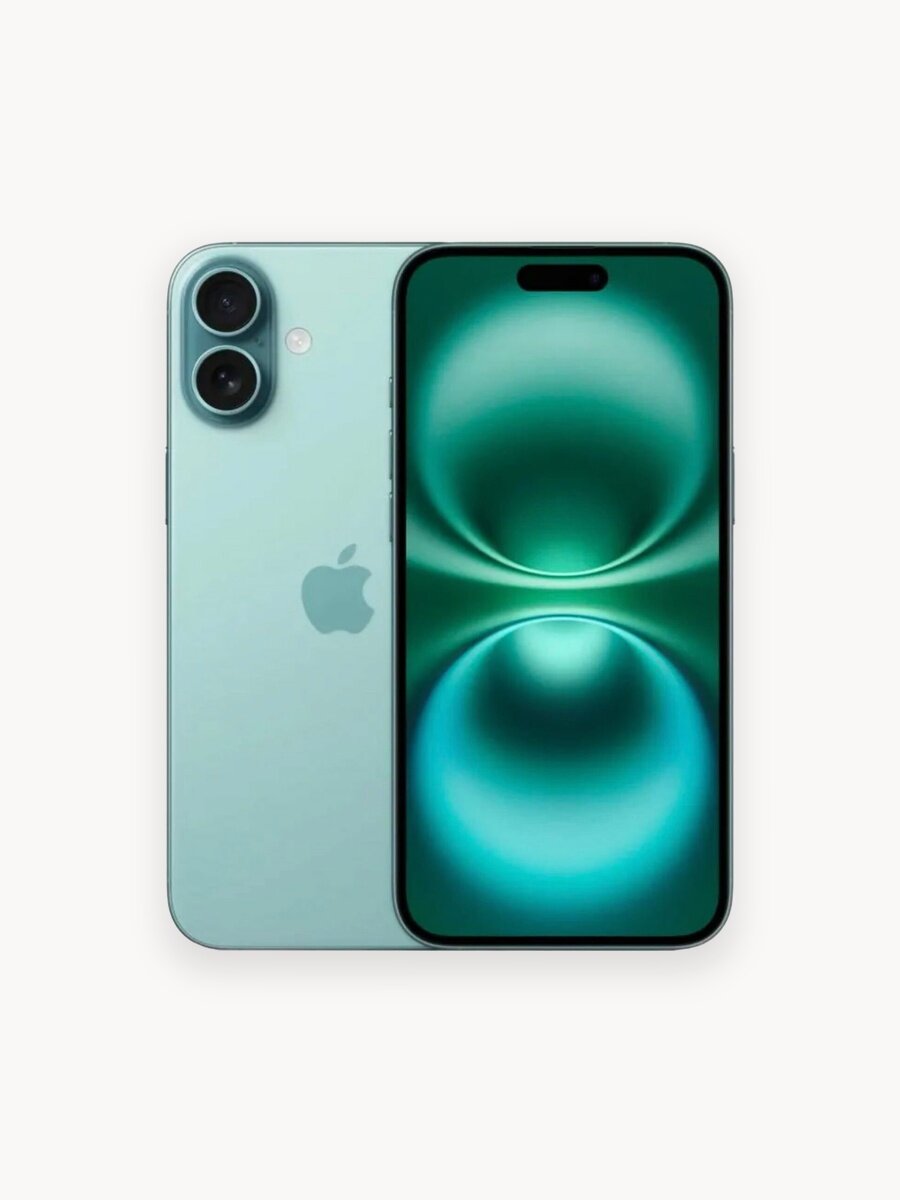 Смартфон iPhone 16 256GB Teal Sim+E-Sim