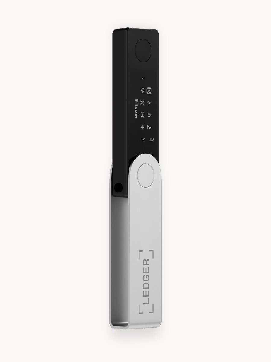 Аппаратный криптокошелек Ledger Nano X - холодный кошелек для криптовалюты