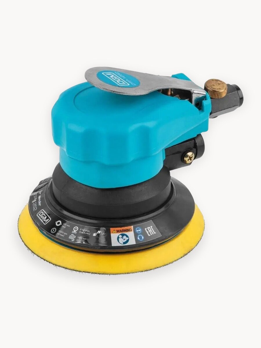 Эксцентриковая шлифмашина пневматическая DGM DTP-1252, 125 мм