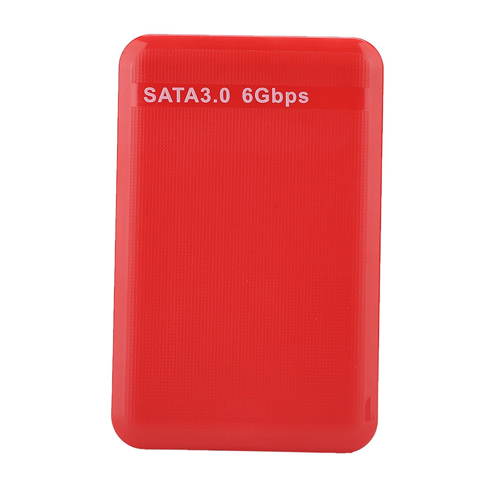 2,5-дюймовый высокоскоростной мобильный жесткий диск USB3.0 SATA3.0 со скоростью 6 Гбит/с и поддержкой ускорения UASP емкостью 6 ТБ (красный) (жесткий диск не входит в комплект поставки)
