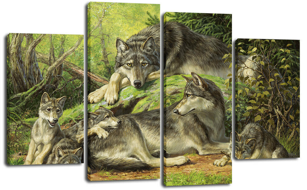 Постерлайн Модульная картина 73x120 см, 4