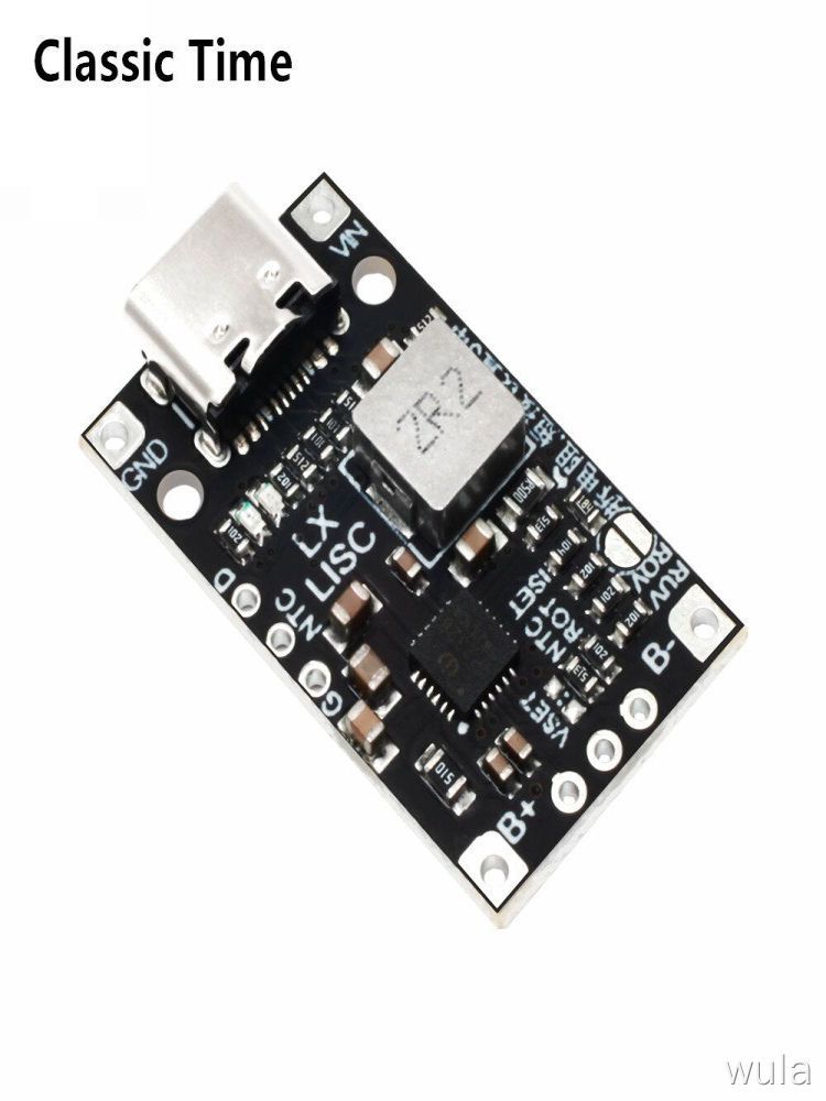 Модуль зарядки литиевых аккумуляторов Type-C 15 Вт 2-3S для DIY электроники и ремонта Плата питания