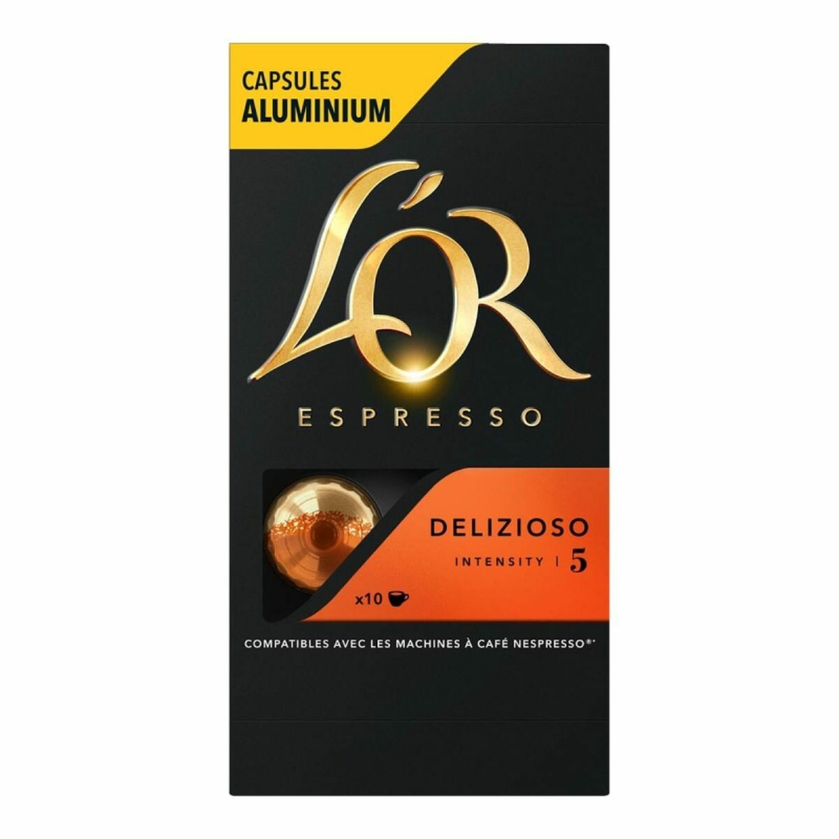 Капсулы для кофемашин L'or Delizioso Espresso (10шт. в упаковке)