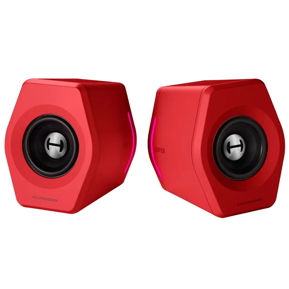 Колонки для компьютера игровые 2.0 EDIFIER HECATE G2000, Bluetooth, 32 Вт, красные
