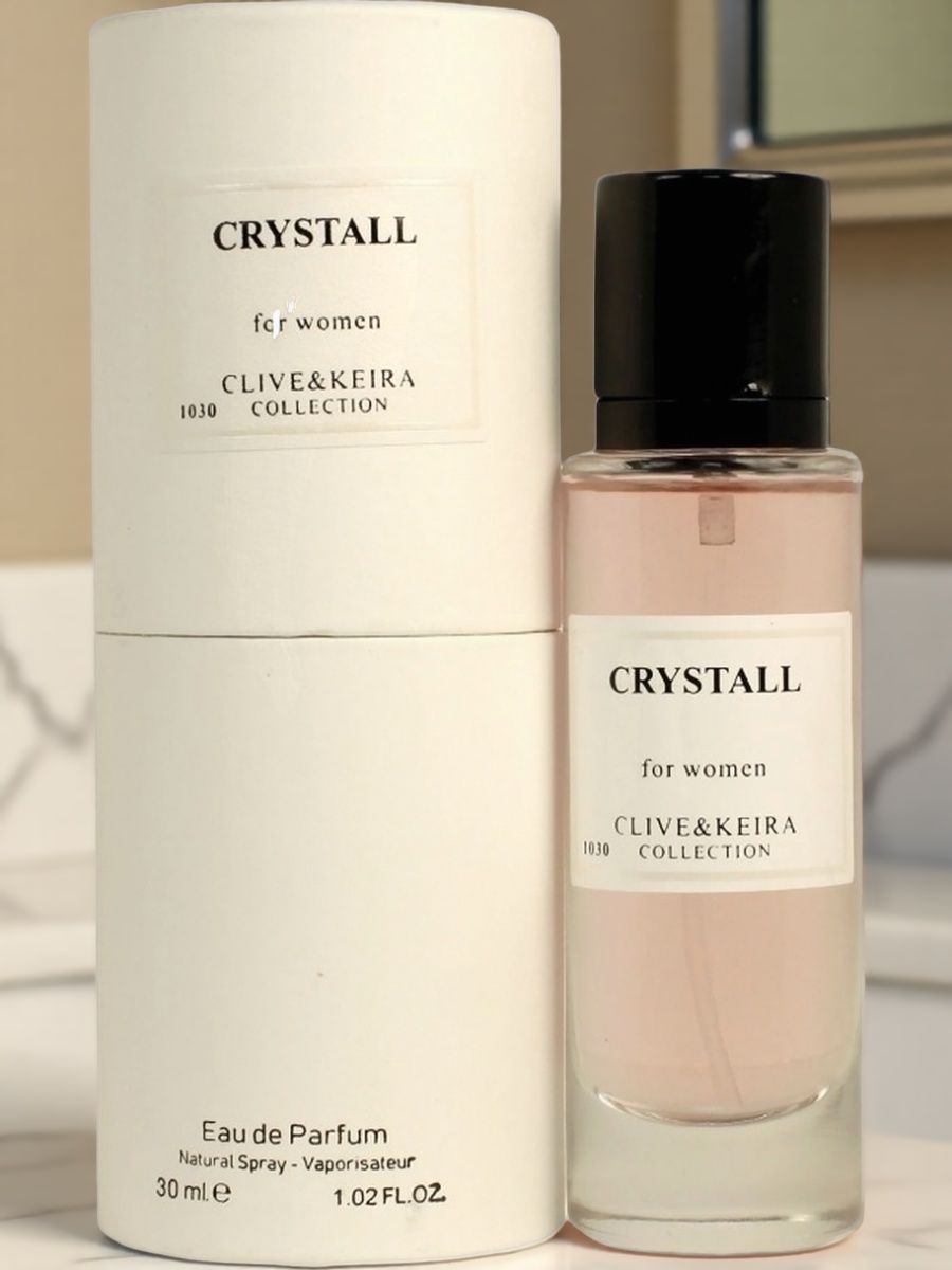 CLIVE&KEIRA Парфюмерная вода №1030 CRYSTALL 30мл - 1шт