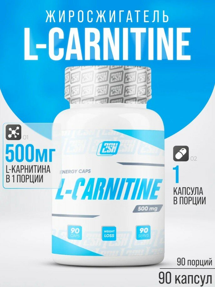 L Carnitine 500mg 90 caps 2SN