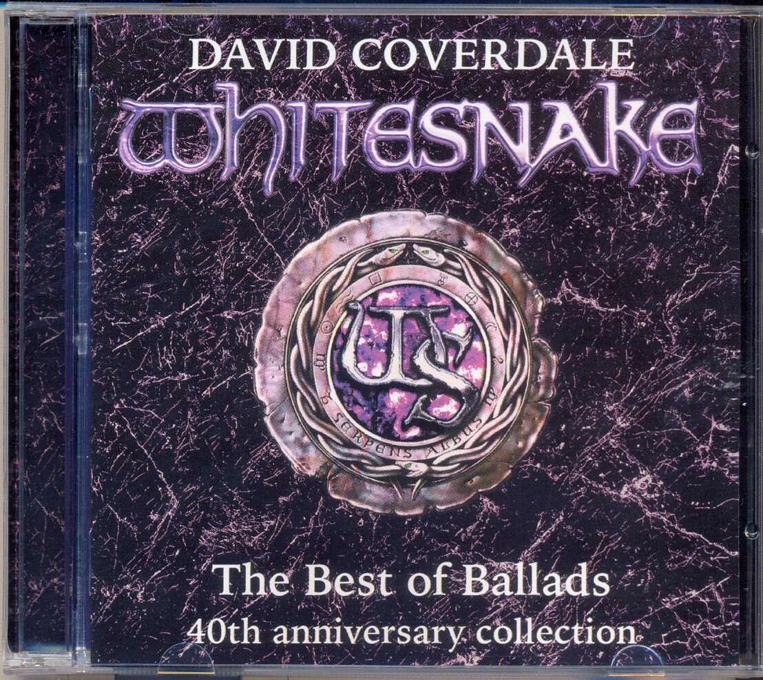 Whitesnake - THE BEST OF BALLADS 2CD 2019/2024 Компакт диск