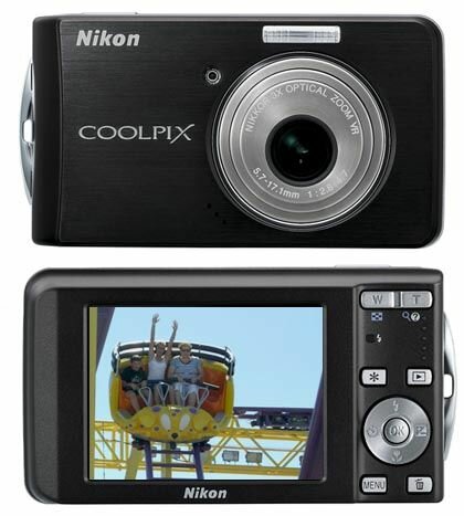 Nikon Coolpix S520 Black Цифровой компактный фотоаппарат