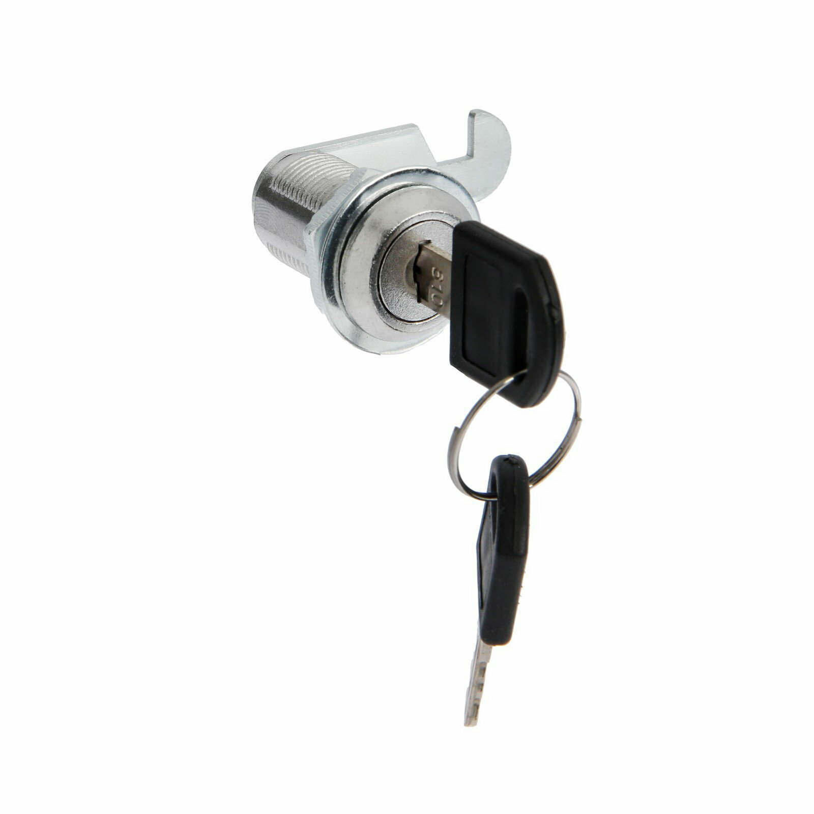 Замок почтовый 17x30 мм, 2 ключа, тип ключа: английский, размер упаковки: 4 x 2.5 x 8 см.