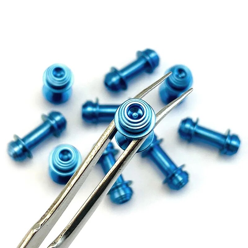 1/2/5/10 шт, карманный нож из титанового сплава, ось вала, стопорные винты, аксессуары для Bugout 551, складной карманный нож, сделай сам, запасная часть
