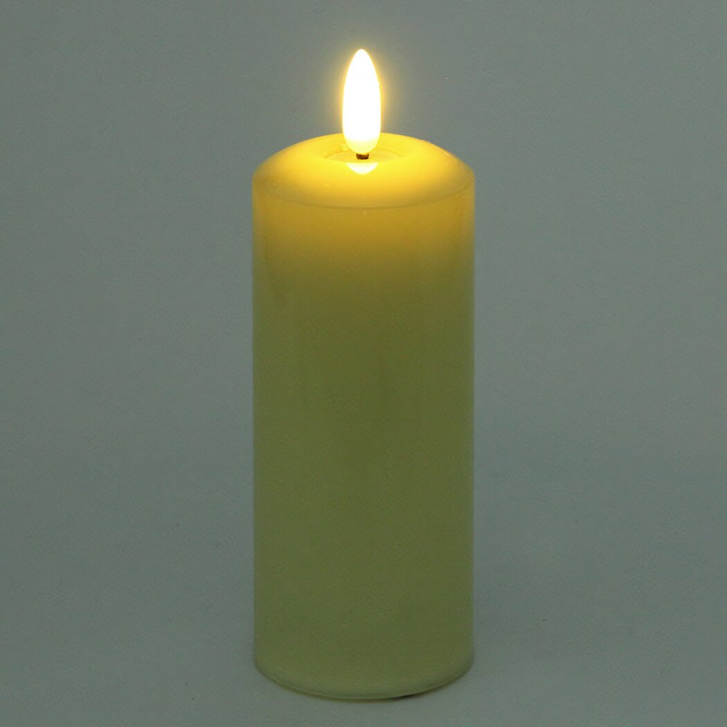 Сувенирная свеча с подсветкой 'Кантри', 5х12,5 см, уютный декор