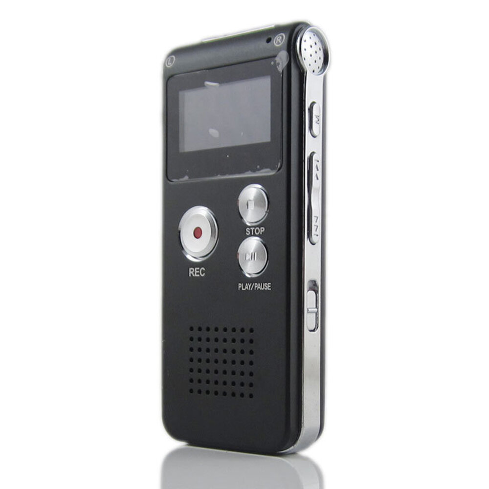 Digital Voice Recorder Audio Recording Device with Playback Microphone Song Player Portable Tape for Lectures Meetings Interviews