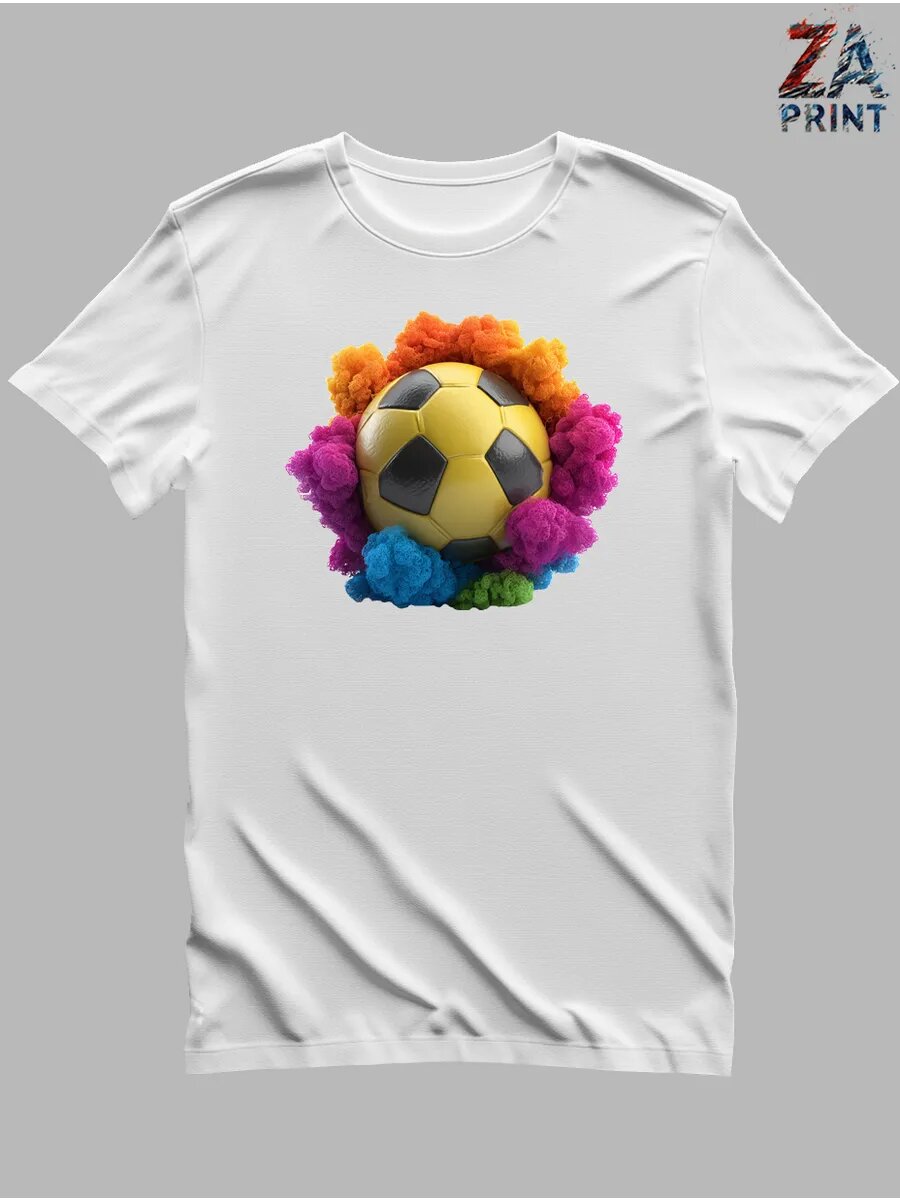 Футболка футбольный мяч