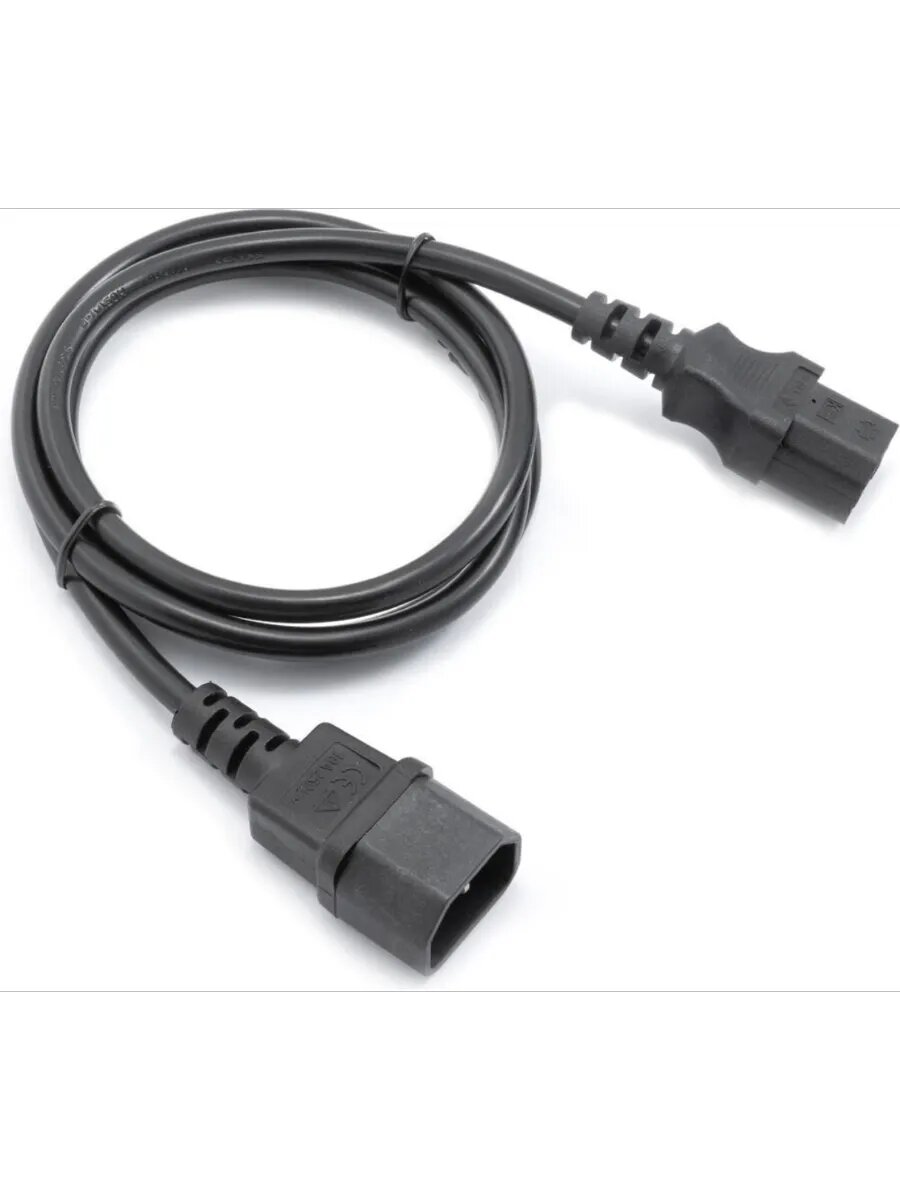 Кабель питания НФ-00001179 A1-PC075-C13-C14-1.8M чёрный