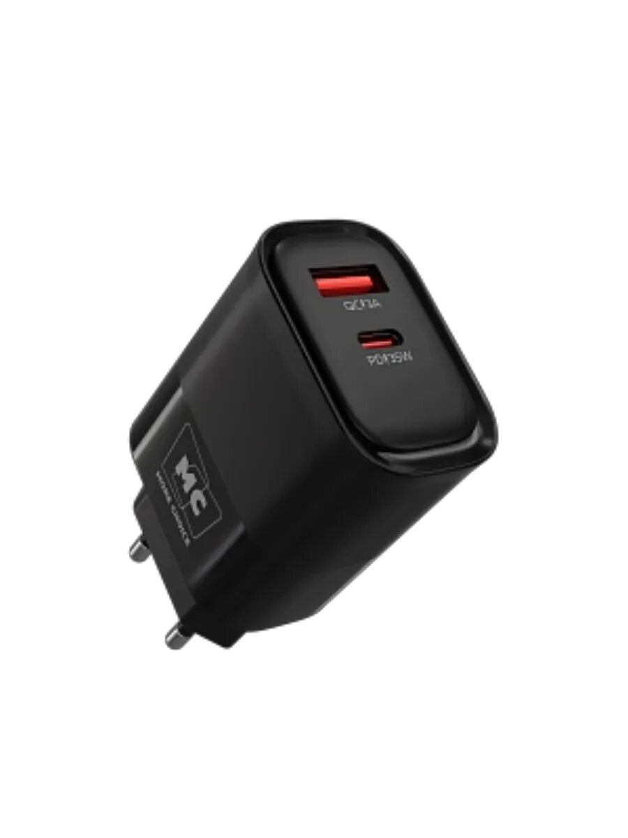 Сетевое зарядное устройство NC82a 1 USB+1 Type-C 3.0A PD