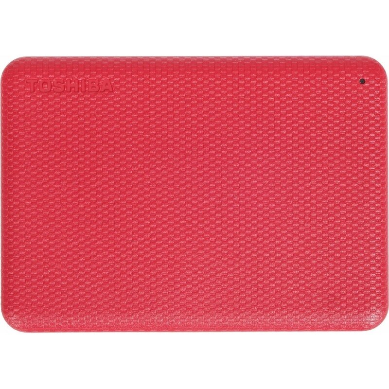 Портативный HDD Toshiba 4TB HDTCA40ER3CA CanvioAdv. 2.5 USB 3.2 Gen1 Красн