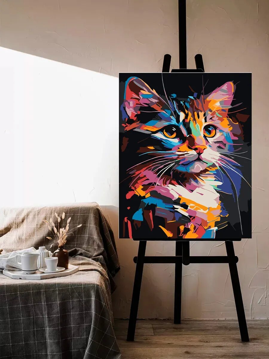 Картина по номерам Кот