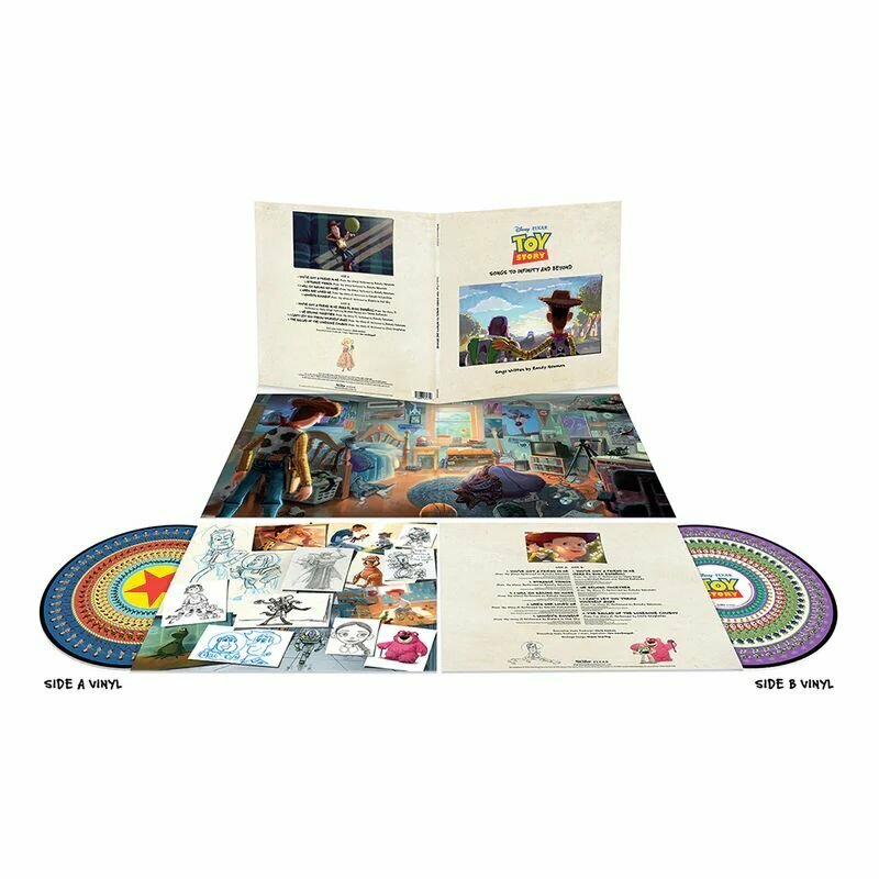 История Игрушек OST (Анимированный Zoetrope, 30th Anniversary USA Limited Soundtrack) Анимированная, Ультра-Редкая Виниловая Пластинка, Саундтрек Toy Story