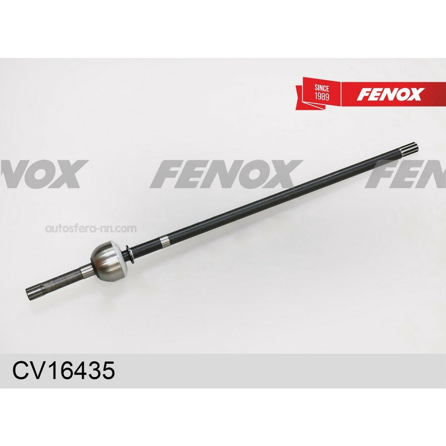 FENOX CV16435 ШРУС УАЗ 3163 Патриот, 3162 10/10шл, Передняя ось, Левый Fenox CV16435