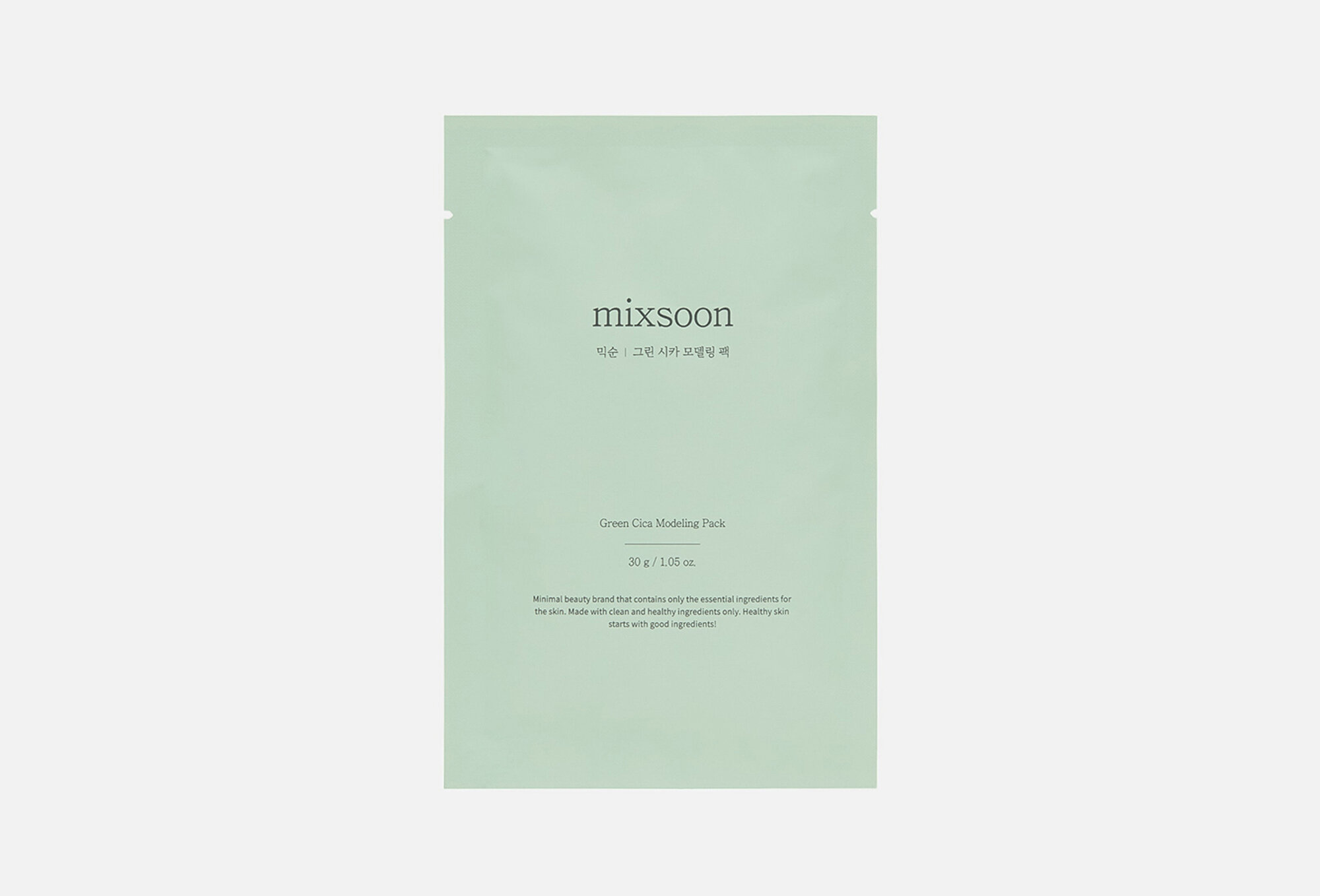 Маска для лица с центеллой азиатской MIXSOON Green Cica Modeling Pack 30 мл