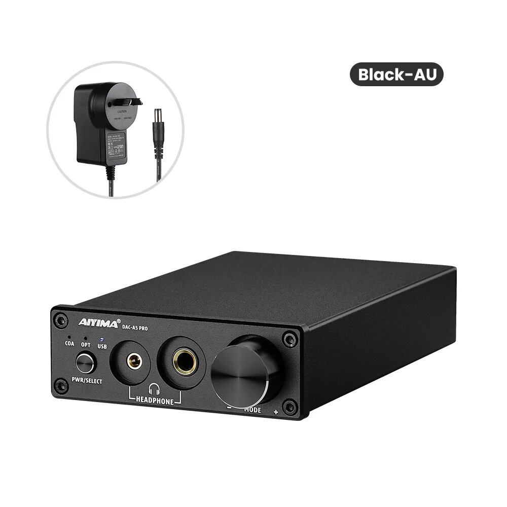 AIYIMA Audio DAC A5 Pro USB ЦАП усилитель для наушников with AU plug