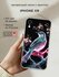Чехол на Apple iPhone XR / Айфон XR с принтом "Птица на цветущем дереве"