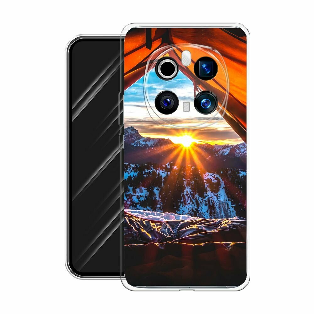 Чехол на Honor Magic 7 Pro / Хонор Мэджик 7 Про с принтом "Горы 7" — фото 1