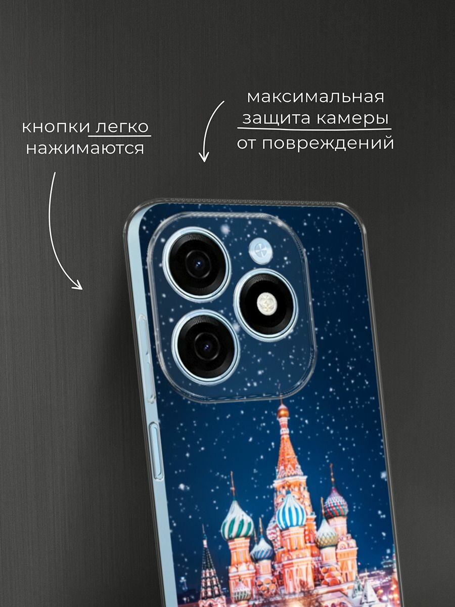 Чехол на Tecno Spark 20 / Текно Спарк 20 с принтом "Москва 1" — фото 1