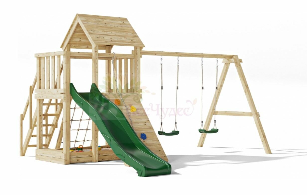 Детская площадка легенда леса удачная 4