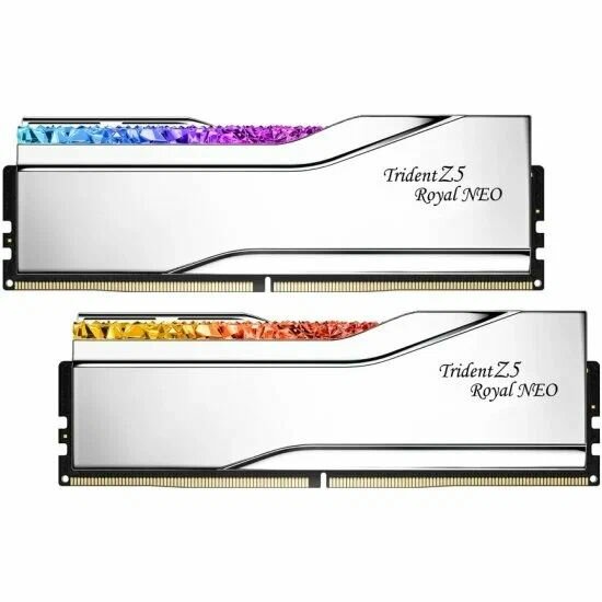 Модуль оперативной памяти G.Skill Модуль памяти DDR5 TRIDENT Z5 ROYAL NEO RGB 96GB (2x48GB) 6000MHz CL28 (28-36-36-96) 1.35V / F5-6000J2836F48GX2-TR5NS