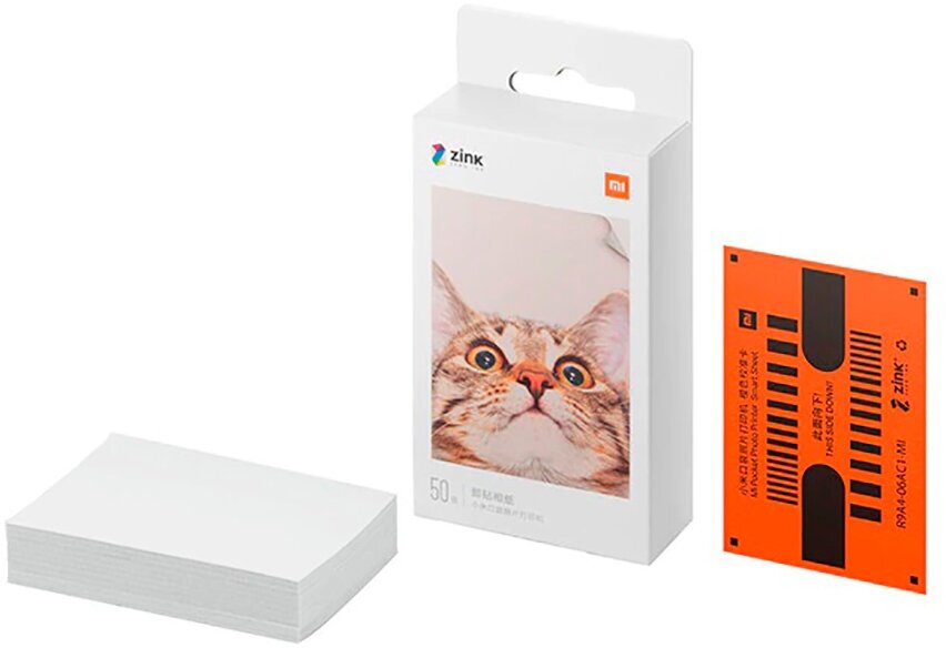 Фотобумага Mi Portable Photo Printer Paper 50 Листов (XMZPXZHT03)
