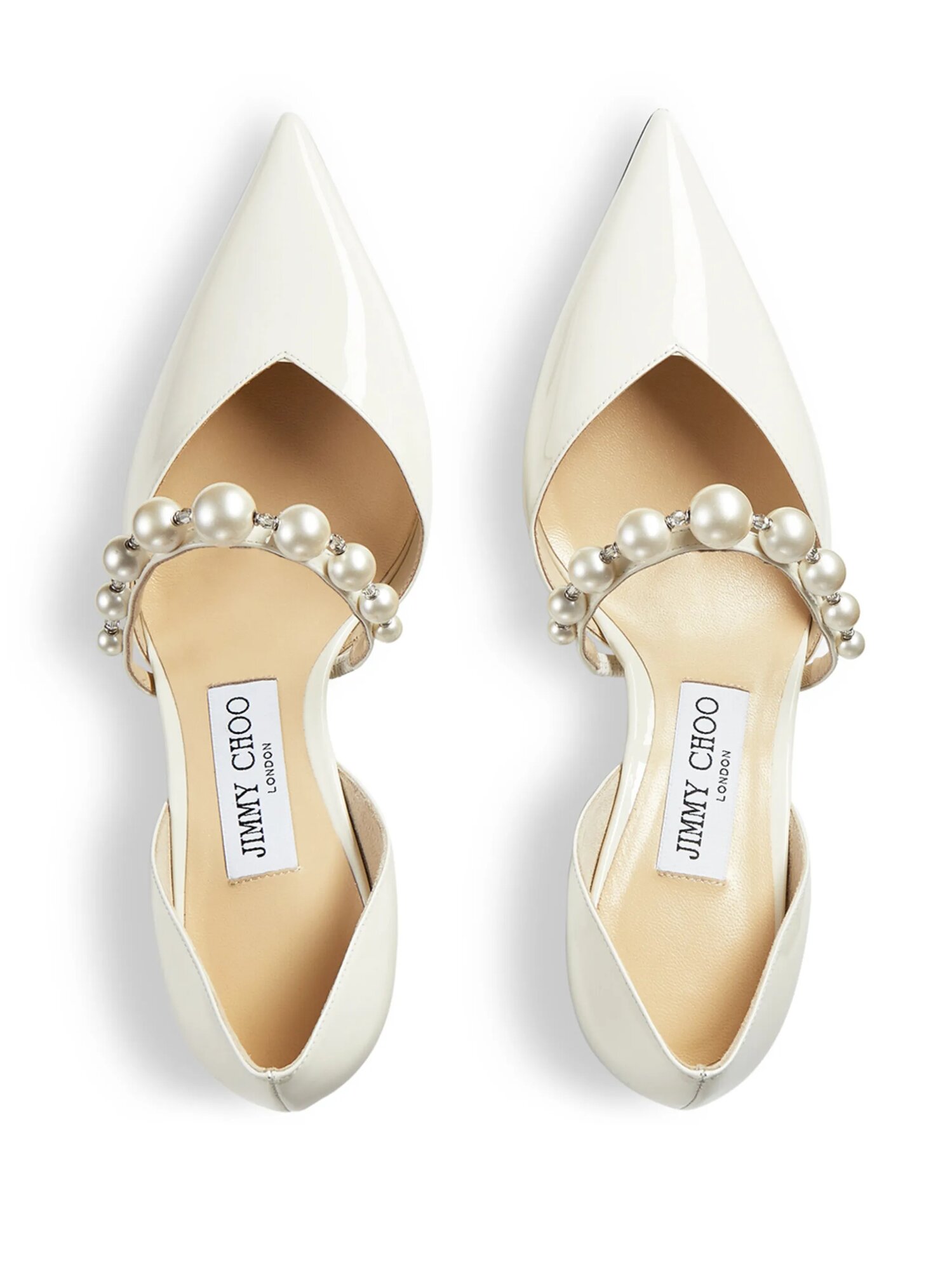 Туфли JIMMY CHOO, размер 42, белый — фото 1