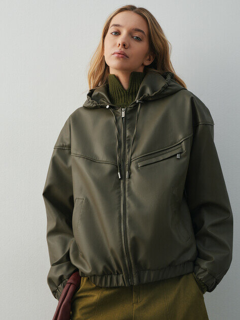 Куртка кожаная